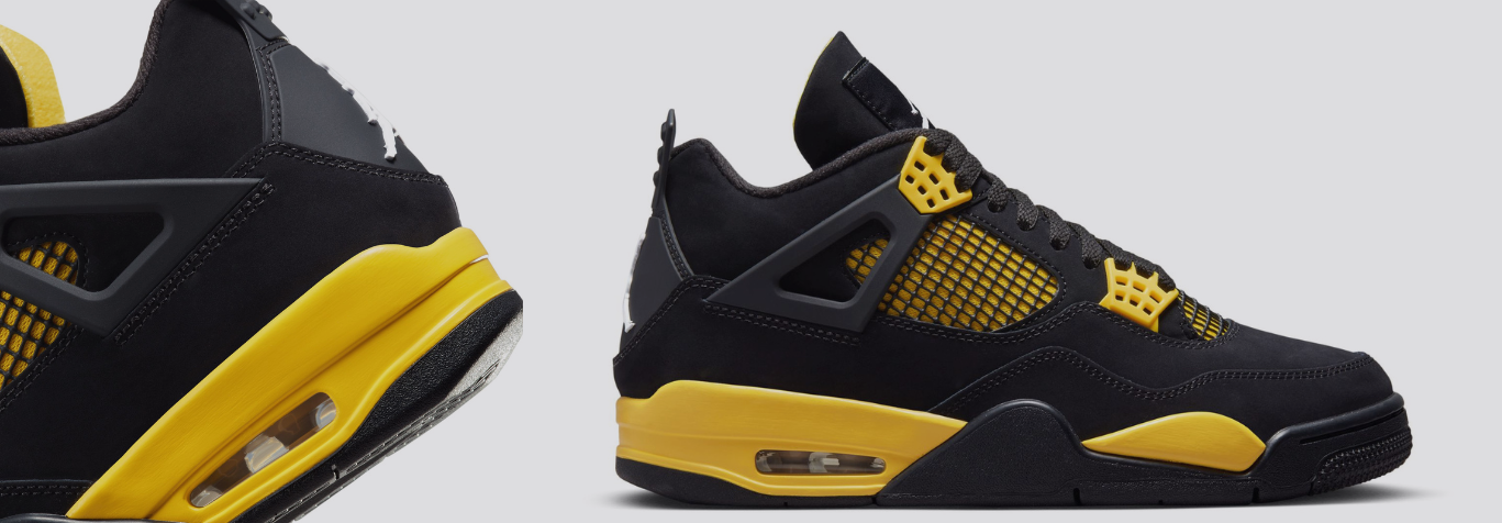 The Air Jordan 4 Thunder Returns - JD Sports US