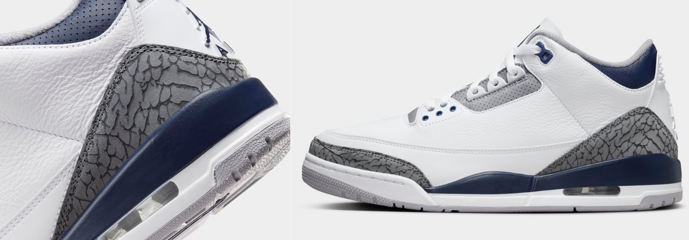 ‘Midnight Navy’ hues on the latest Air Jordan 3 - JD Sports US